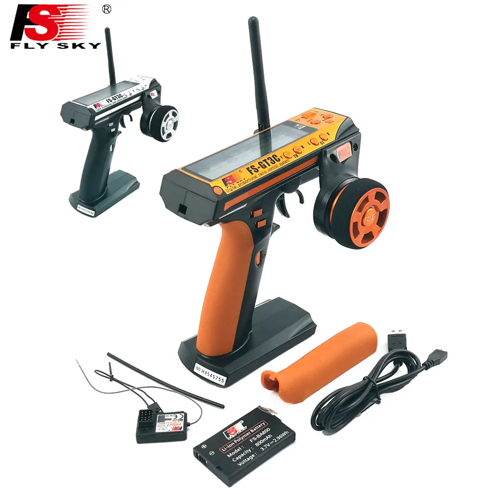 Flysky FS GT3C 2.4G 3CH RC Transmitter Remote Control With GR3E ...