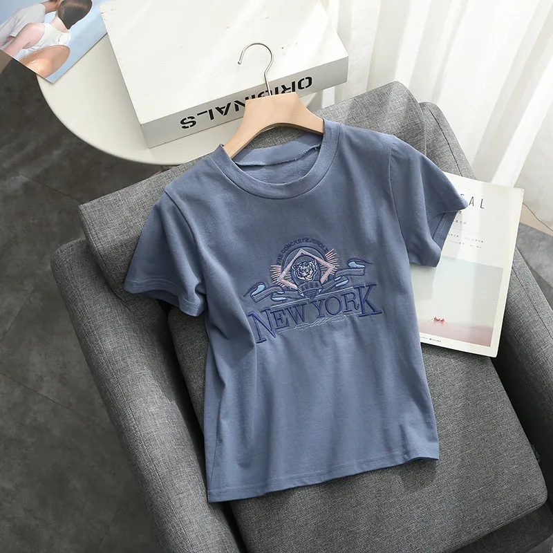 Slim girls soft cotton shirts 2020 summer fashion ladies elegant ...