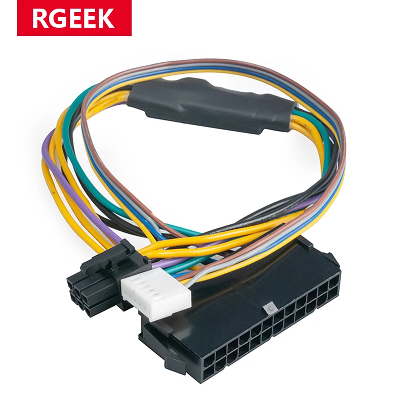 30CM-Modular-Power-Supply-Cable-ATX-24Pin-24-Pin-Female-to-6Pin-6-Pin ...