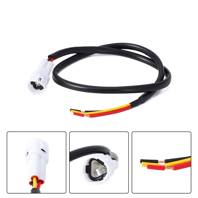 Motorcycle Auxiliary Power Cable Extension USB Phone GPS Outlet Plug ...