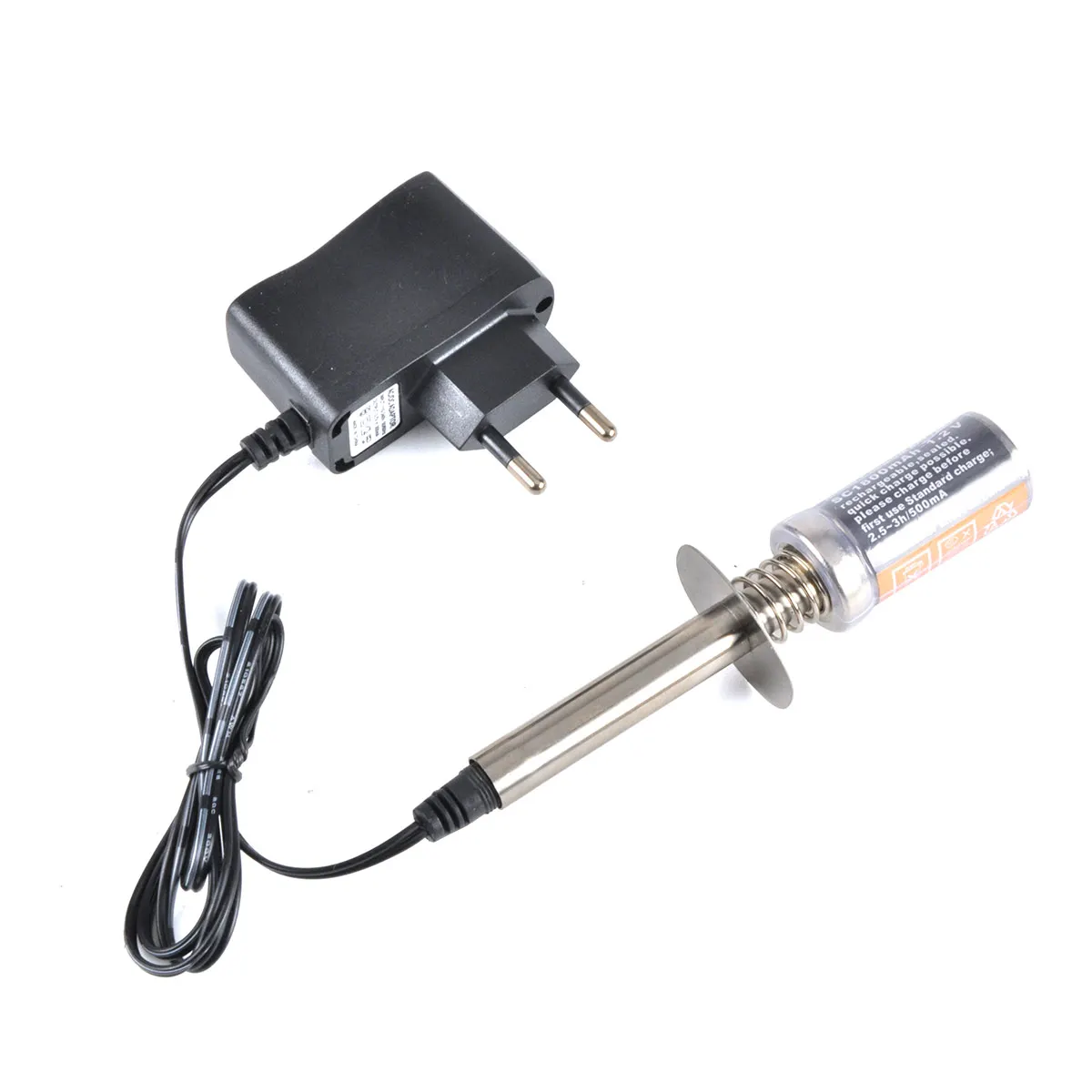 HSP-Rechargeable-Glow-Plug-Starter-Igniter-With-AC-Charger-Gas-For-1-8 ...