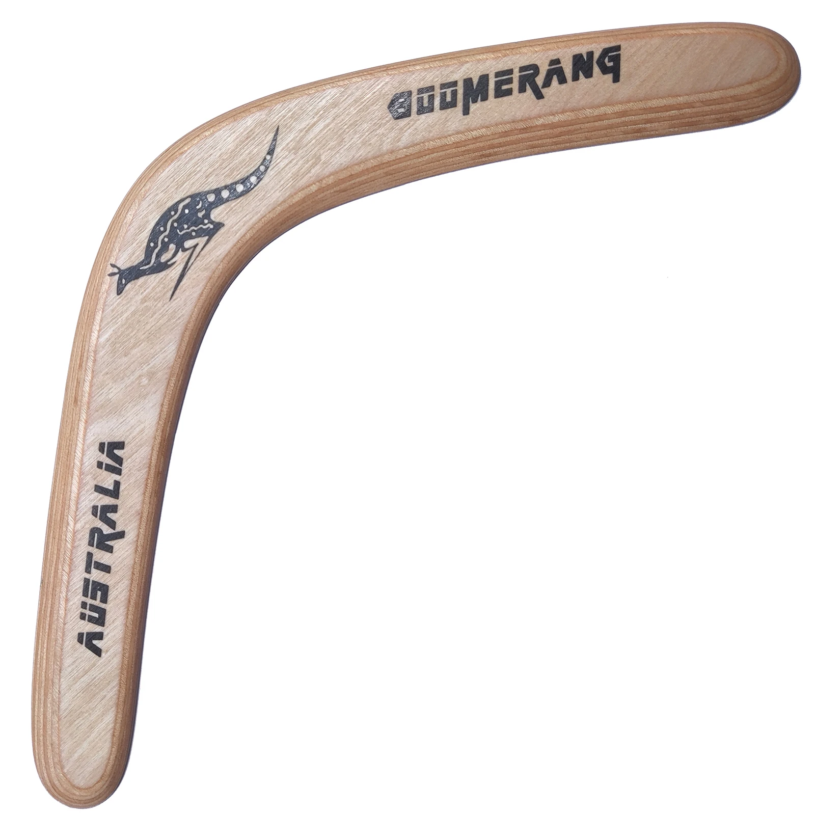 Aviation Voyage 36*15cm Handmade Wood Wooden Real Boomerang Saucer ...