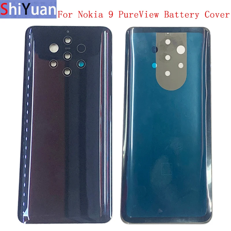 Battery-Cover-Rear-Door-Panel-Housing-Case-For-Nokia-9-PureView-Back ...