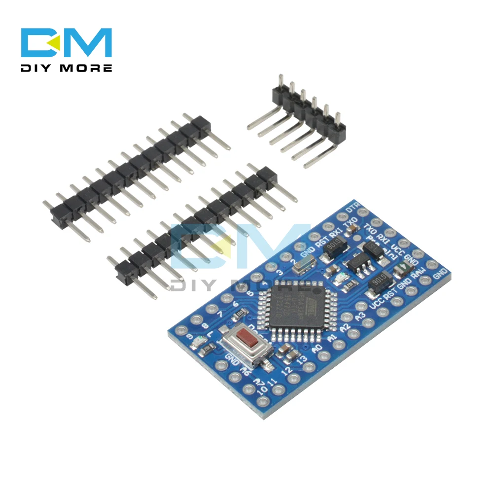 Pro mini atmega328 328p dc 5v 16m placa substituir módulo atmega128 ...