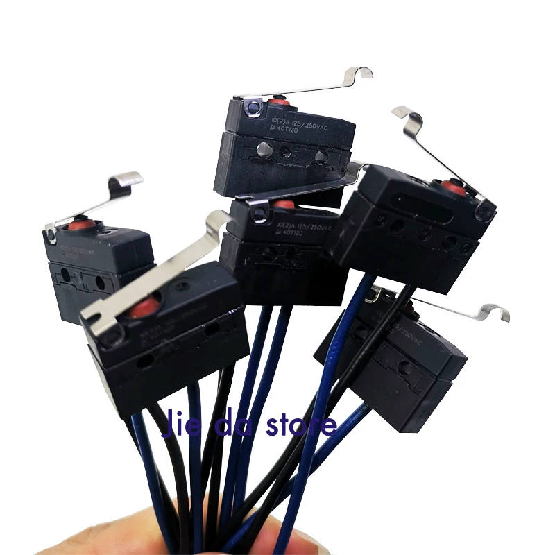 IP67 Micro switch Waterproof Microswitch with line 10A125V R pressure ...
