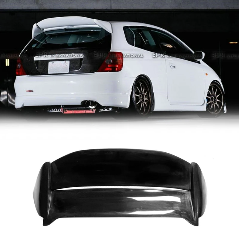 Full Frp Fiber Glass Mugen Style Hatchback Roof Wing Spoiler(usdm ...