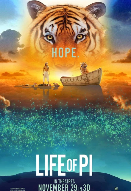 Life Of Pi Movie Poster