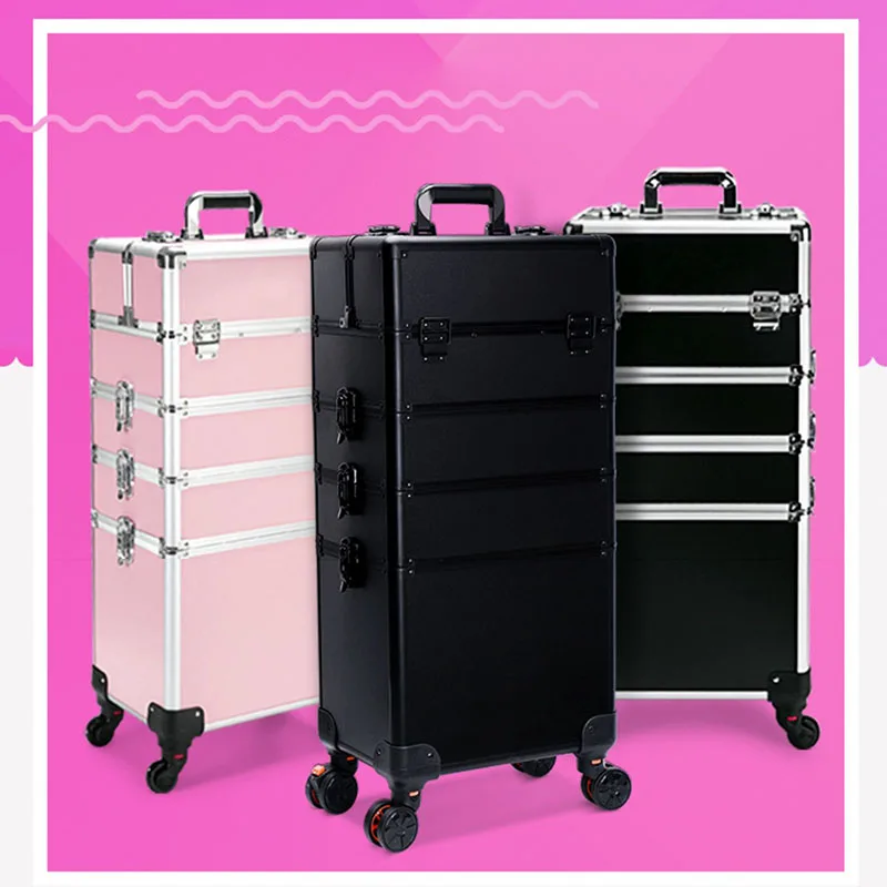 Professional-Makeup-Suitcase-Wheels-Large-Capacity-Cosmetology-Manicure ...