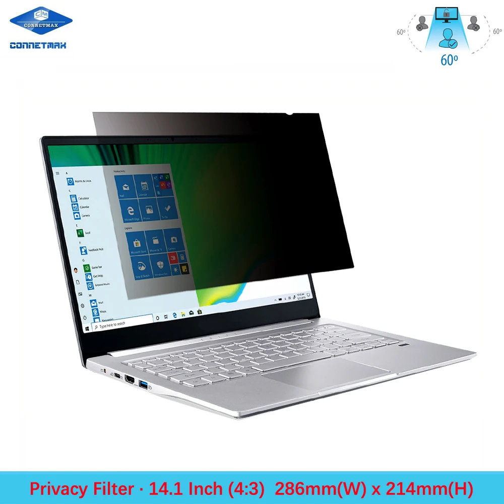 14.1 inch Laptop Privacy Filter Screen Protector Film for Standard ...