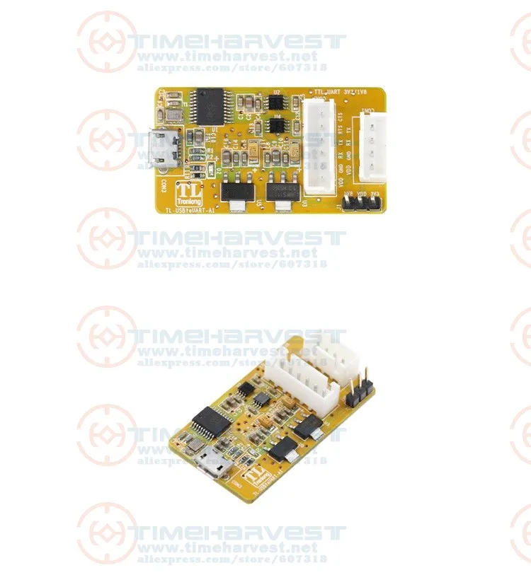 USB TO UART interface chip PCB USB to serial port module USBtoUART ...