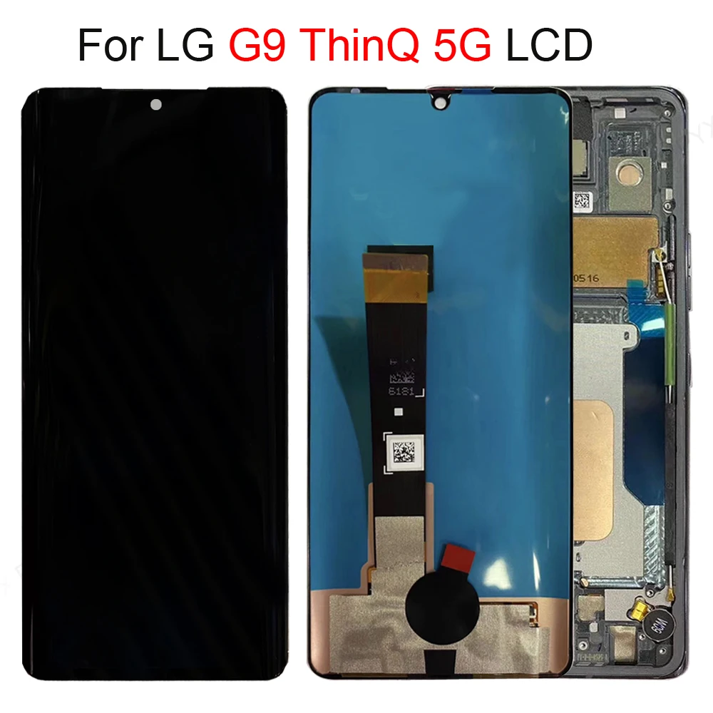 For LG G9 LCD Display Touch Screen Digitizer Assembly For LG Velvet 5G ...