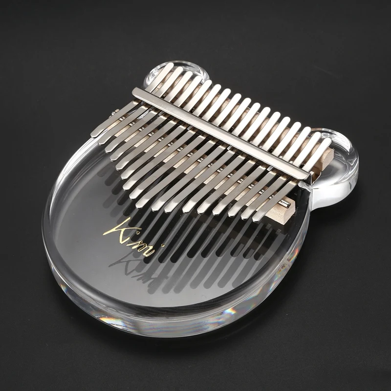 Crystal Transparent Kalimba Instrument Thumb Piano Kalimba Finger Piano ...
