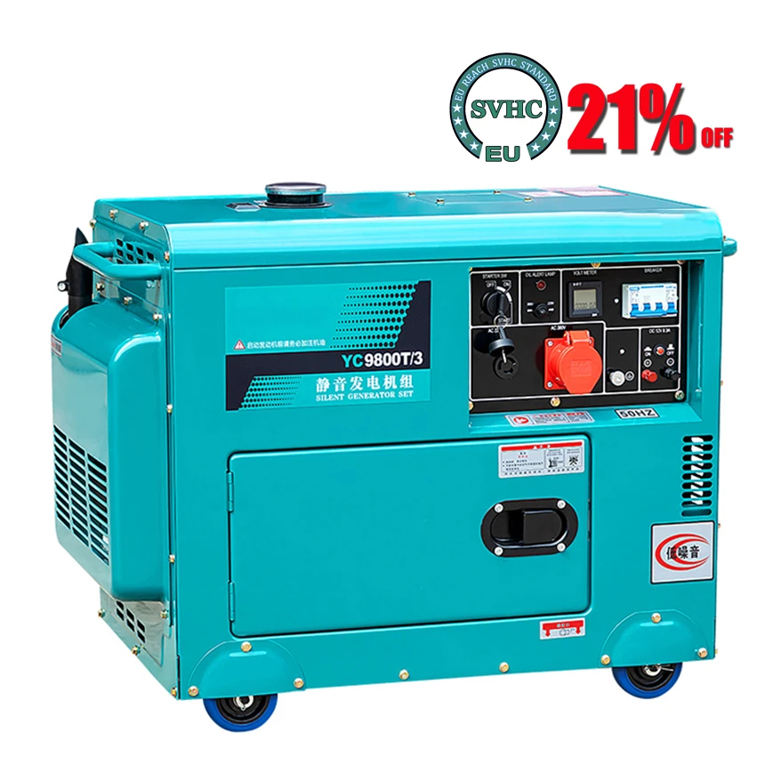 10KW Diesel Generator 16L Grote Capaciteit Diesel Dynamo Elektrische ...