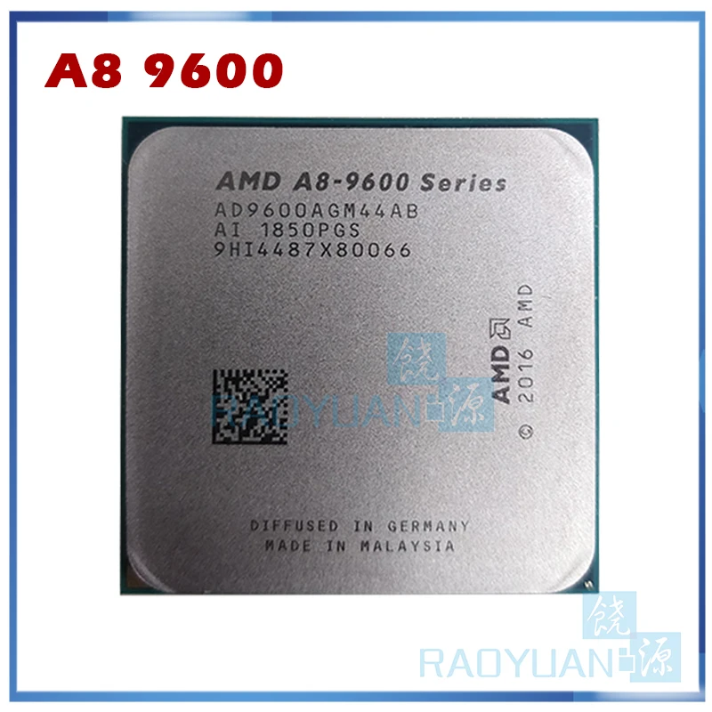 Amd A8-series A8-9600 A8 9600 3.1 Ghz 65w Quad-core Cpu Processor Ad9600agm44ab Ad960bagm44ab ...