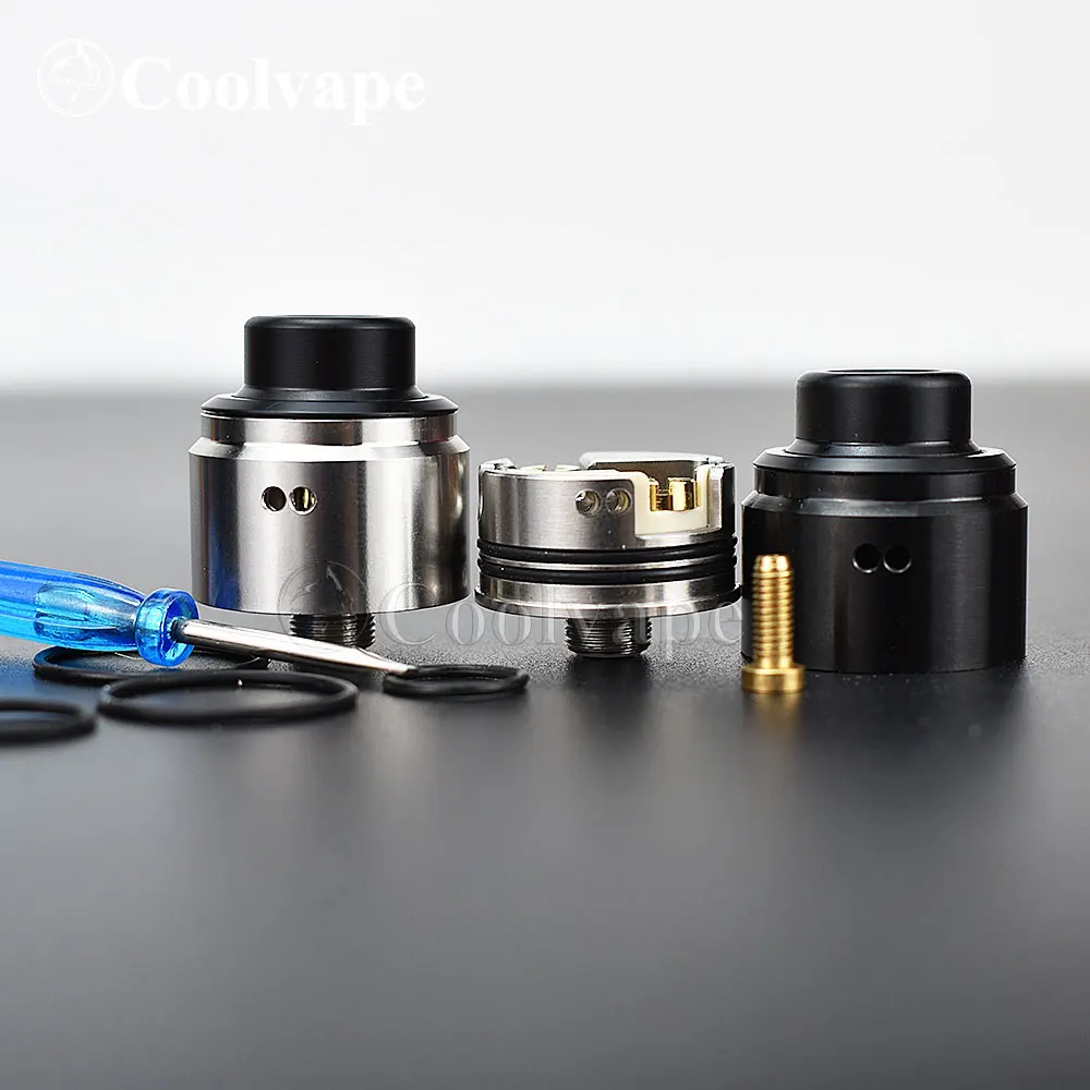 THE-flave-evo-22mm-rda-Single-Coil-rda-MTL-RDA-with-bf-pin-316ss ...
