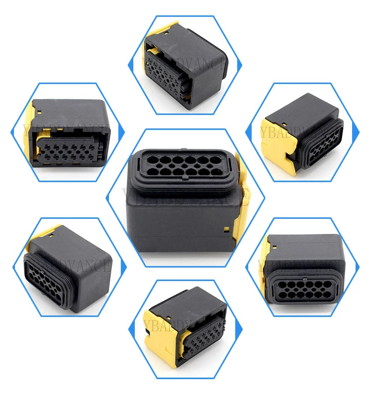 5273338 / 2-1703639-1 TE Connectivity 12 Pin Waterproof Tyco/amp Connector For Wire Harness