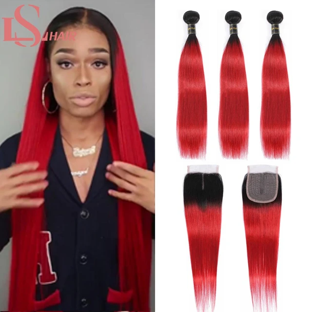 Brazilian Red Ombre