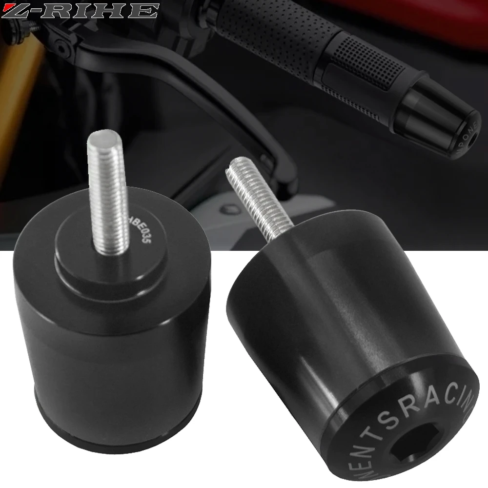 Motorcycle-Accessories-Handlebar-Hand-Grips-Handle-Bar-End-Cap-For ...