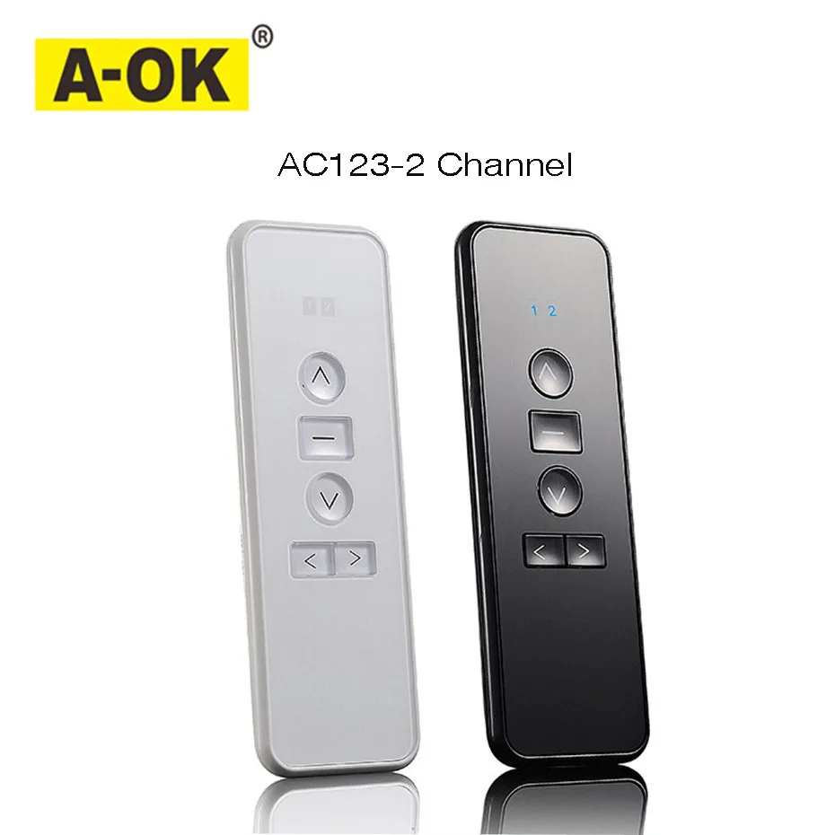 A-OK RF433 Remote Controller AC123-01 AC123-02 AC123-06 AC123-16 for A ...