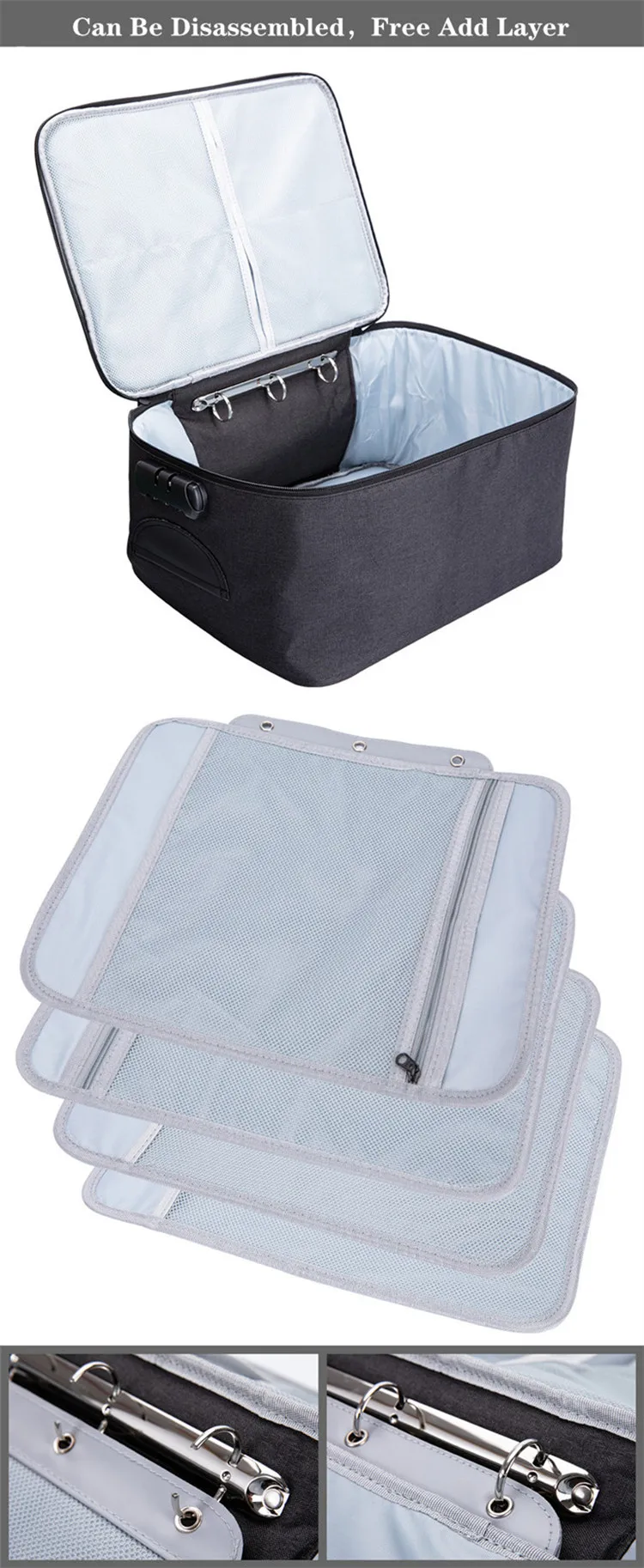 Папка для документов Органайзер сумка Binder A3 A4 A5 A6 держатель ...