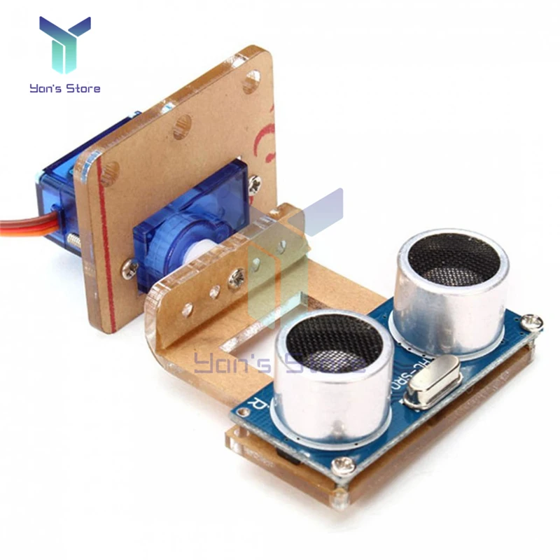 HC-SR04-Mounting-Bracket-for-Ultrasonic-Ranging-Module-Analog-Servo-HC-SR04-Ultrasonic-Sensor ...
