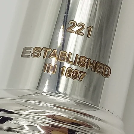 Free Shipping Flute 221 Silver Plated Professional Flute Instrument ...