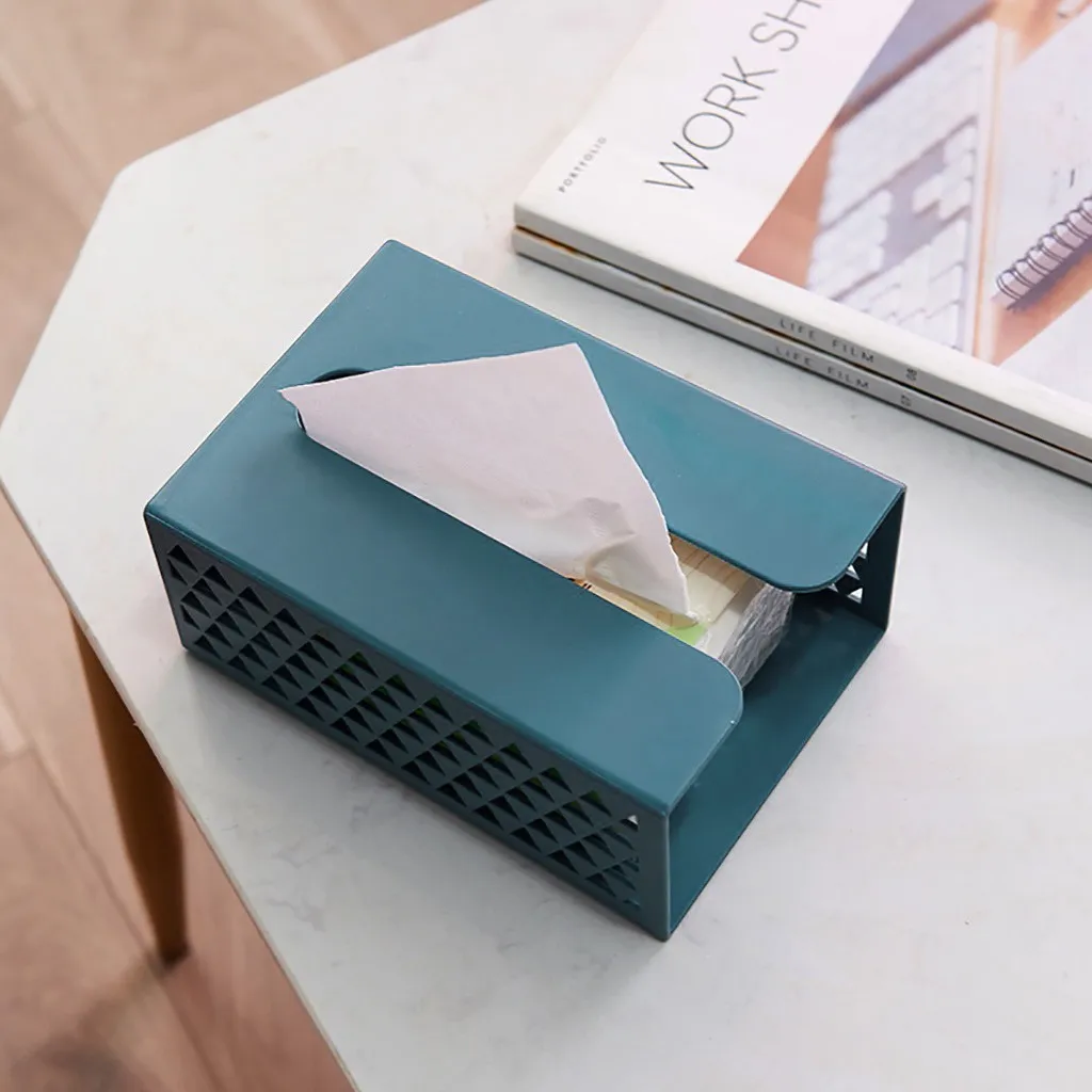 Kitchen Tissue Box No need to Punch Holder Organizer Paper Holder ...
