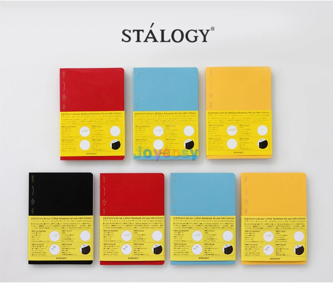 STALOGY Editor's Series 365 Days Notebook A5/A6/B6, Sleek and Easy To ...