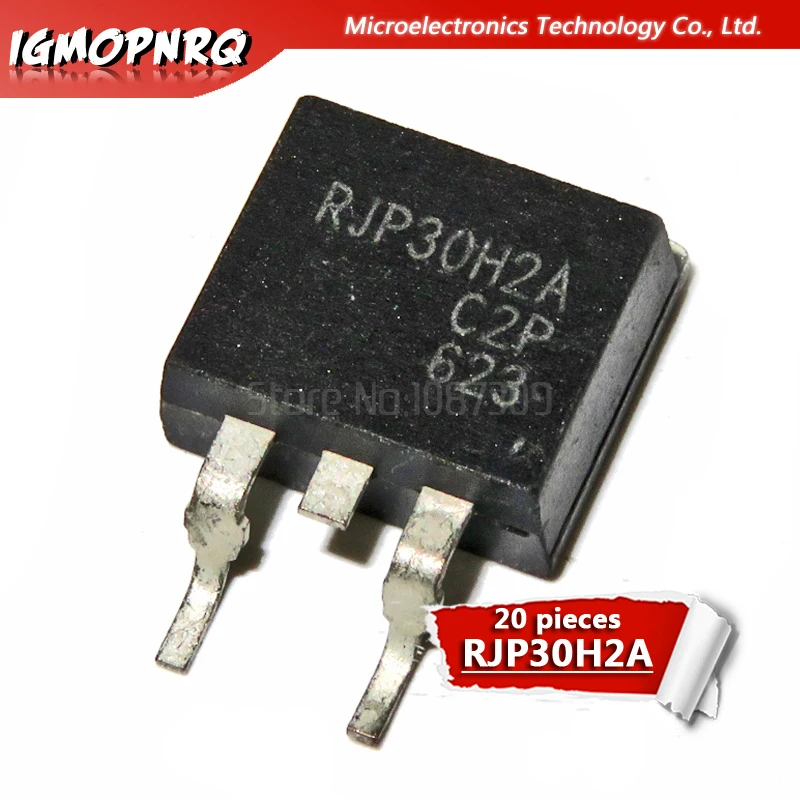 20pcs RJP30H2A TO 263 LCD 전용 NPN 새로운 원본|반도체 집적회로| - AliExpress