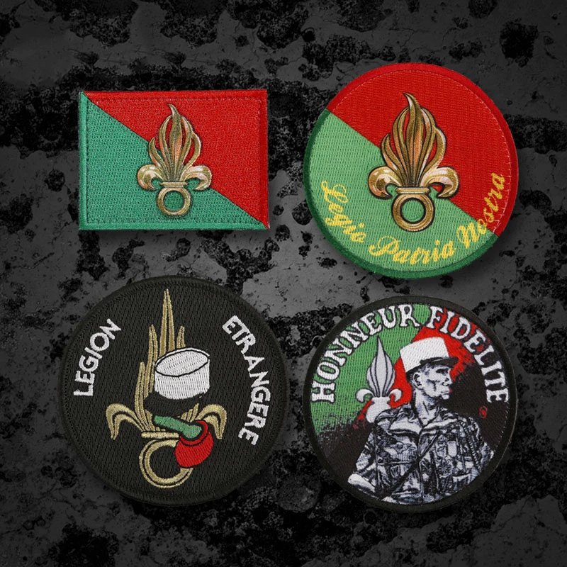 Parches-bordados-de-Honor-Creed-Legi-n-exterior-de-Francia-pegatinas-de ...