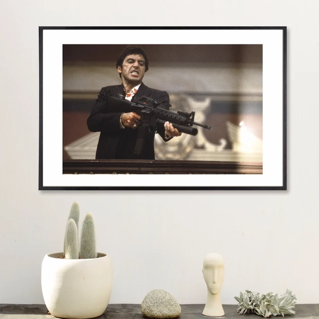 Framed Scarface Poster