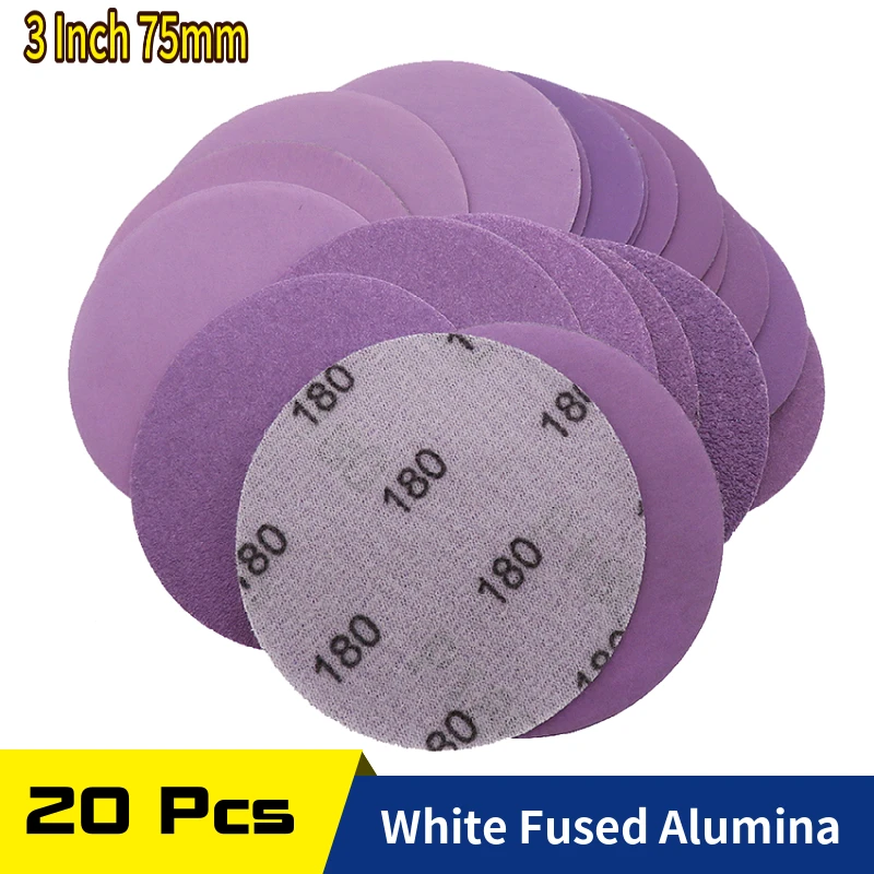 3-Inch-Sanding-disc-Hook-Loop-60-10000-Grit-Sandpaper-Aluminum-for-Wood ...