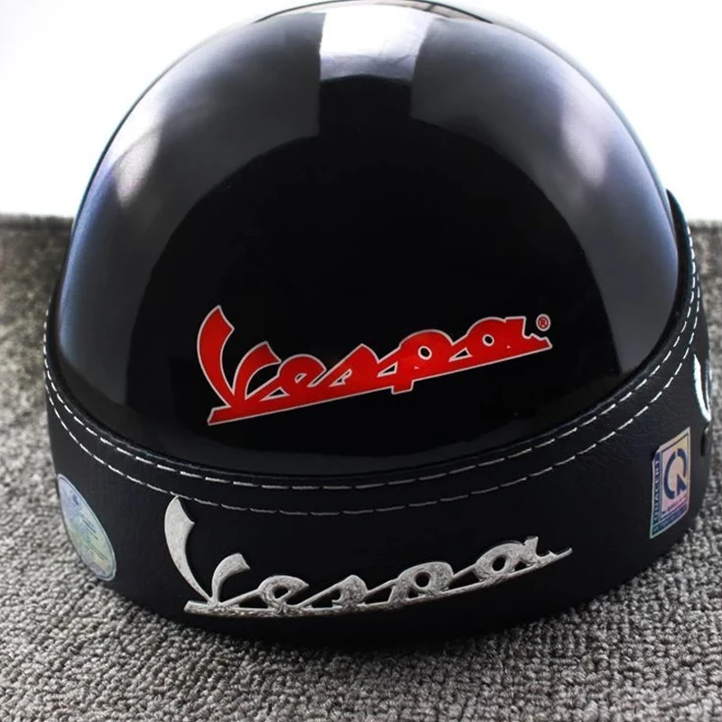Red Vespa Helmet