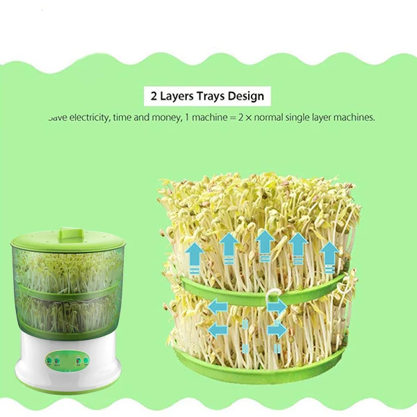 Automatic Sprouter Machine Bean Sprouts Growing Machine Large-capacity ...