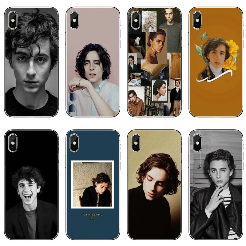 Timothee Chalamet Soft Phone Case For Samsung Galaxy M30 A70 A60 A50 ...