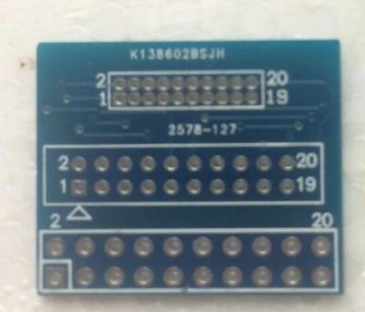 Adapter Pcb Circuit Board 1.27mm 2.0mm 2.54mm 2*10 2x10 Double Pin ...