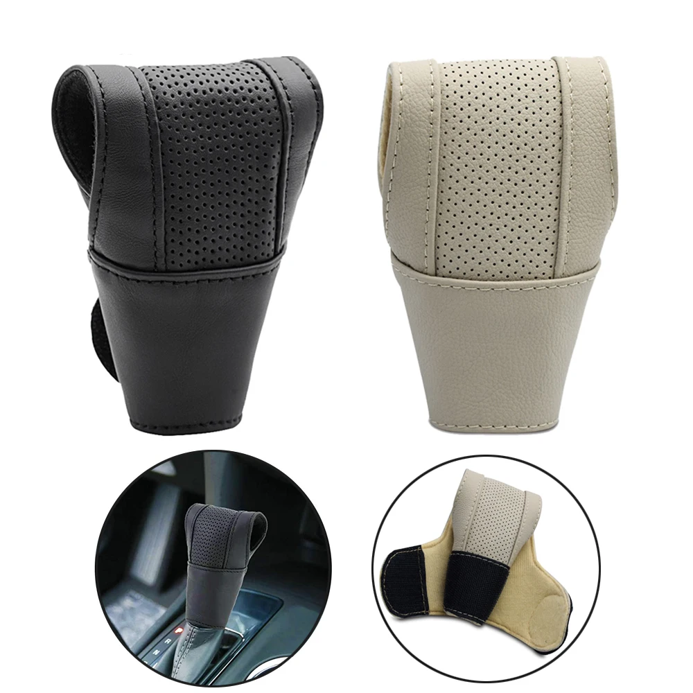 For-Gear-Lever-Cover-Shifter-Knob-Case-Fit-Gearbox-Stick-Shift-Collars ...