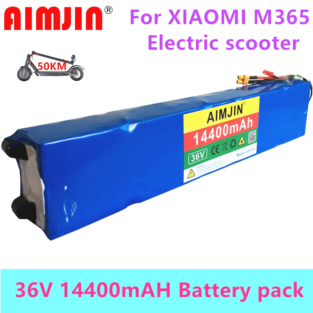 10s3p 36v 14.4ah Battery For Xiaomi M365 Pro Special Battery Pack 36v ...