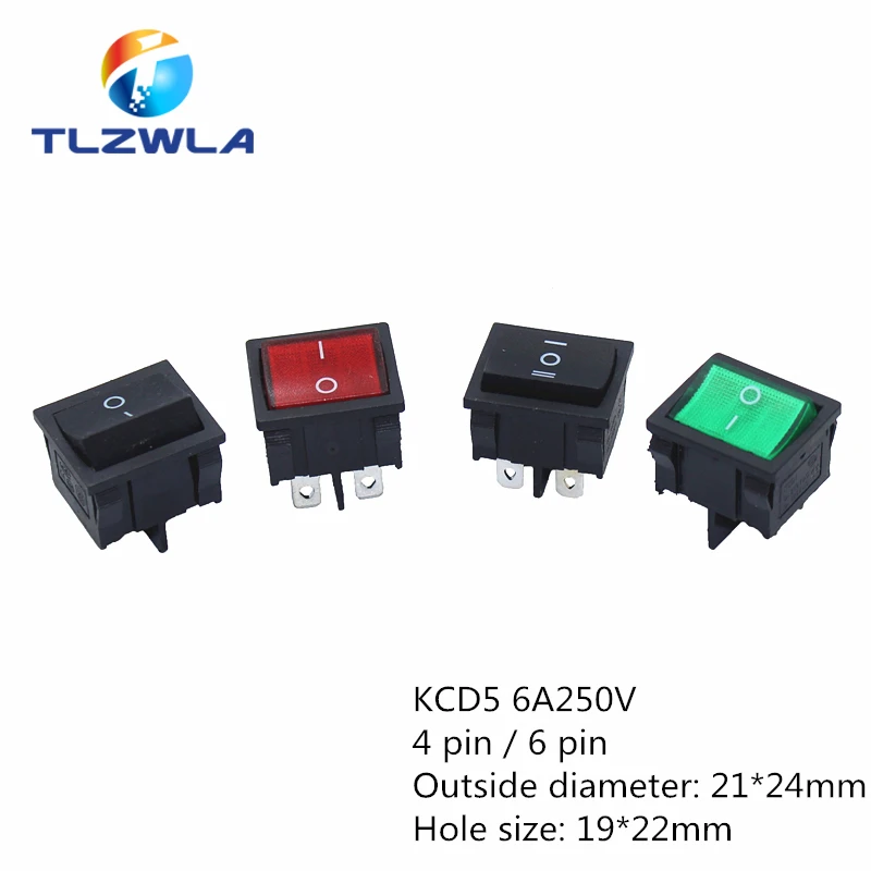 Switch 3 Pin Position Kcd | Rocker Switches Kit | Rocker Switch Kcd 2 ...