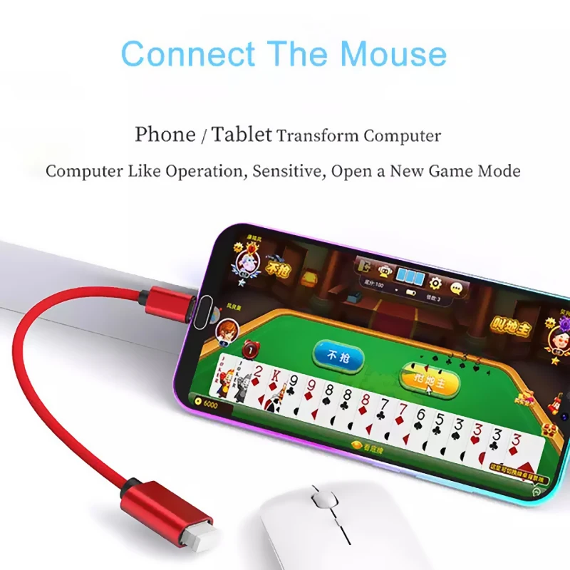 Type C USB OTG Cable Adapter For Xiaomi Redmi Note 7 Type C USB C ...