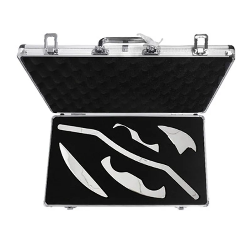 Medical Stainless Steel Gua Sha Scraper Physical Therapy Fascia Knife ...