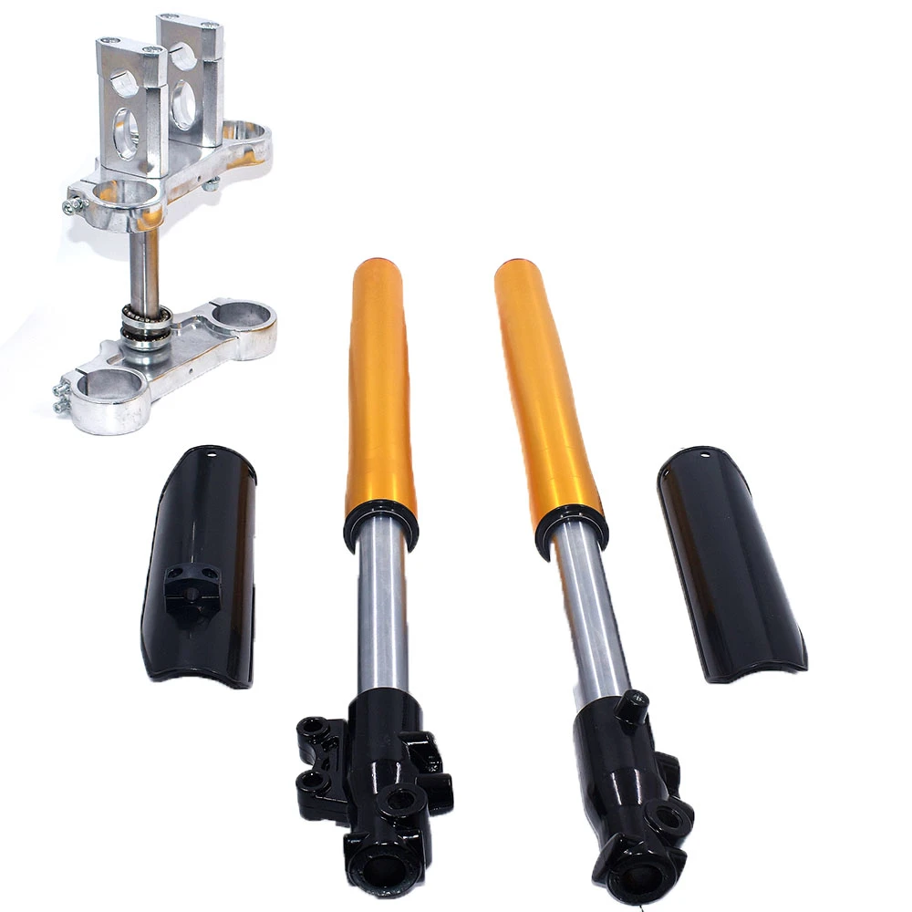 710mm Front Inverted Fork Shock Absorption 45mm/48mm With Device Upper ...