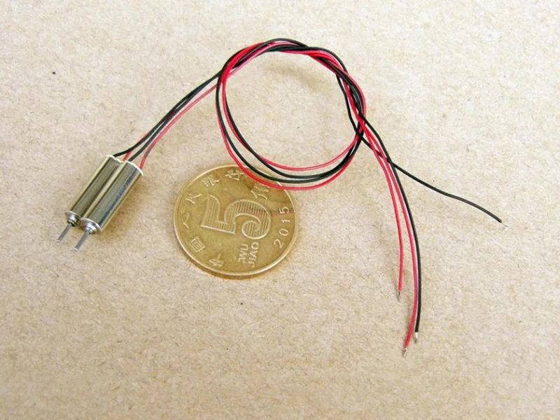 0412 DC 3.7V-4.2V 64000RPM Ultra-high Speed 4mm*12mm Mini Tiny Coreless ...