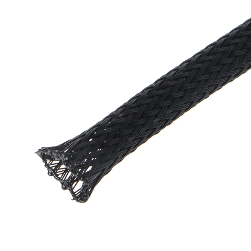 6mm Braided Expandable Nylon Cable Mesh Harness Wire Sleeving Sheathing ...