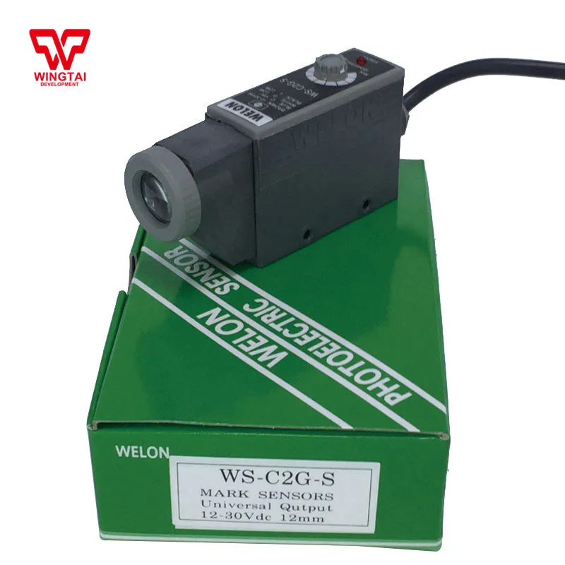WS-C2G-S WELON Color Code Sensor/ Electric Eye Sensor/ WS Series Mark ...