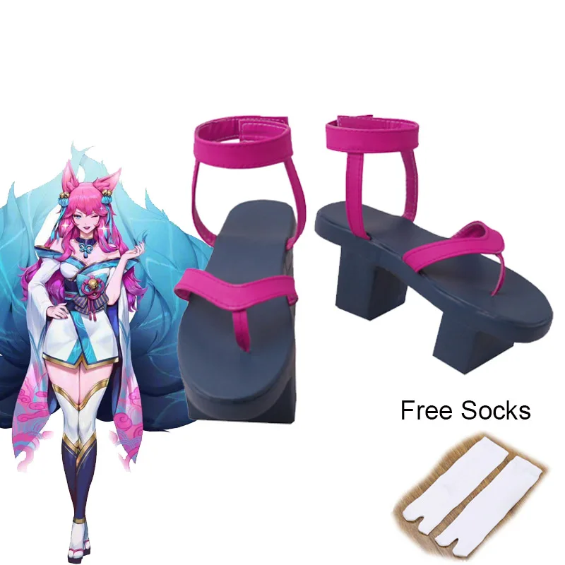 2020-Game-Ahri-Shoes-LOL-Spirit-Blossom-Ahri-Cosplay-Shoes-The-Nine ...