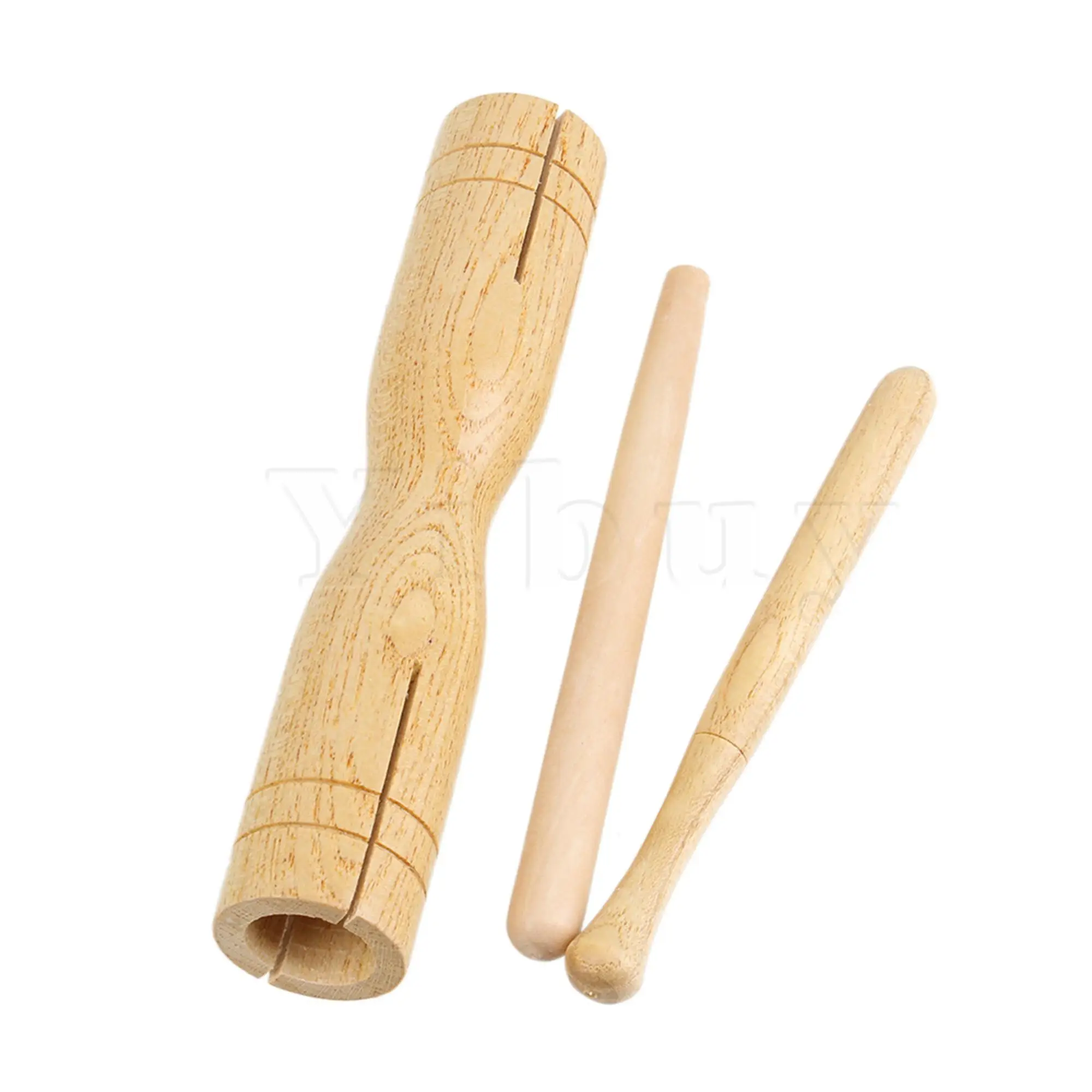 Percussão Clássica: Bloco de Ritmo e Varas de Madeira Yibuy para Claves ...