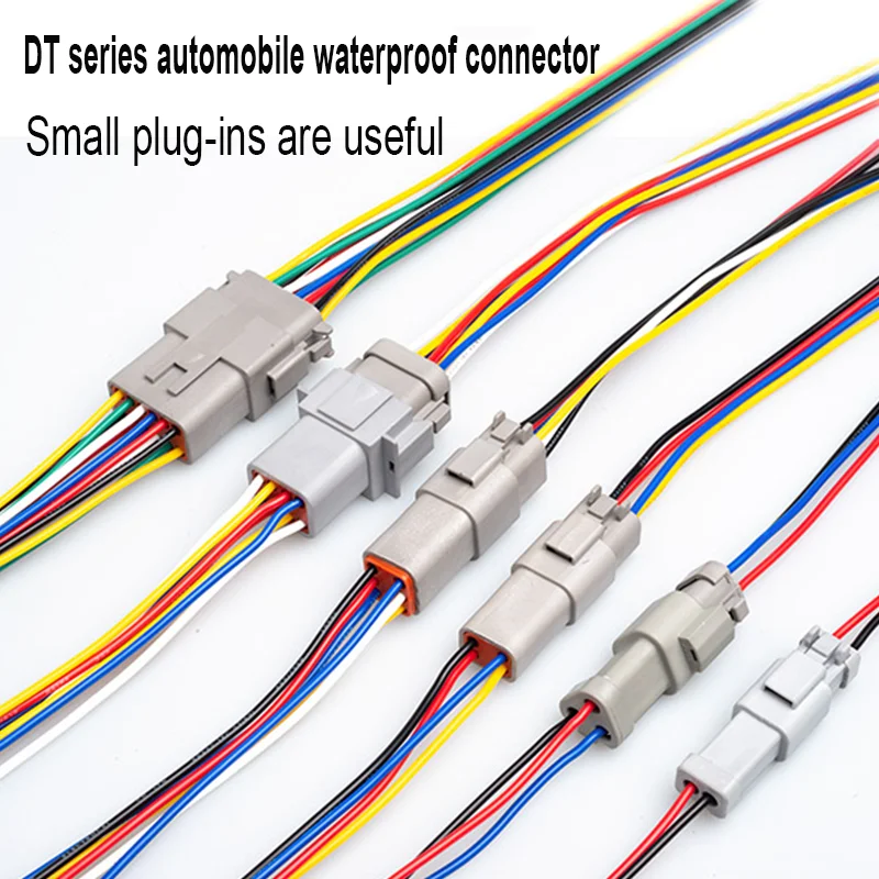 1Set DT Series Automobile Waterproof Connector DT04-2P DT06-6S Male ...