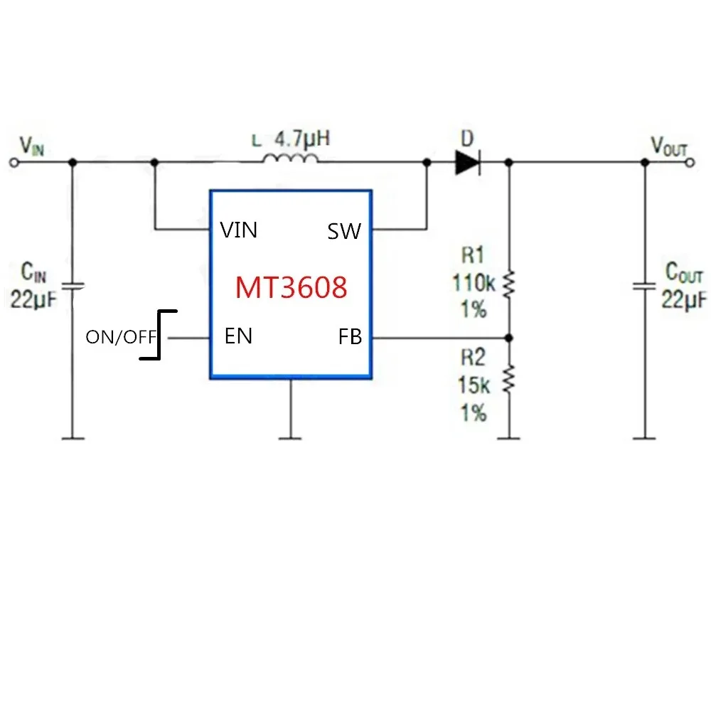 mt3608升压模块电路图-千图网