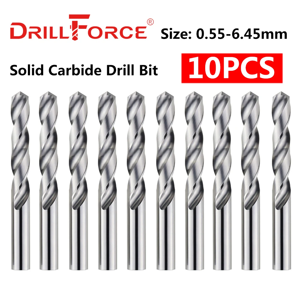 Drillforce-0-55mm-6-45mm-Solid-Carbide-Drill-Bits-Set-Spiral-Flute-CNC ...
